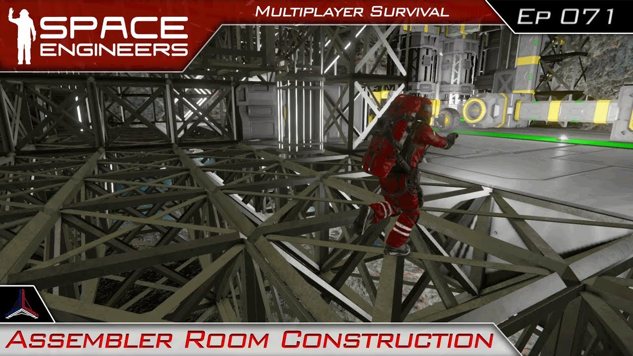 Assembler Room Construction | Space Engineers Multiplayer Survival ...