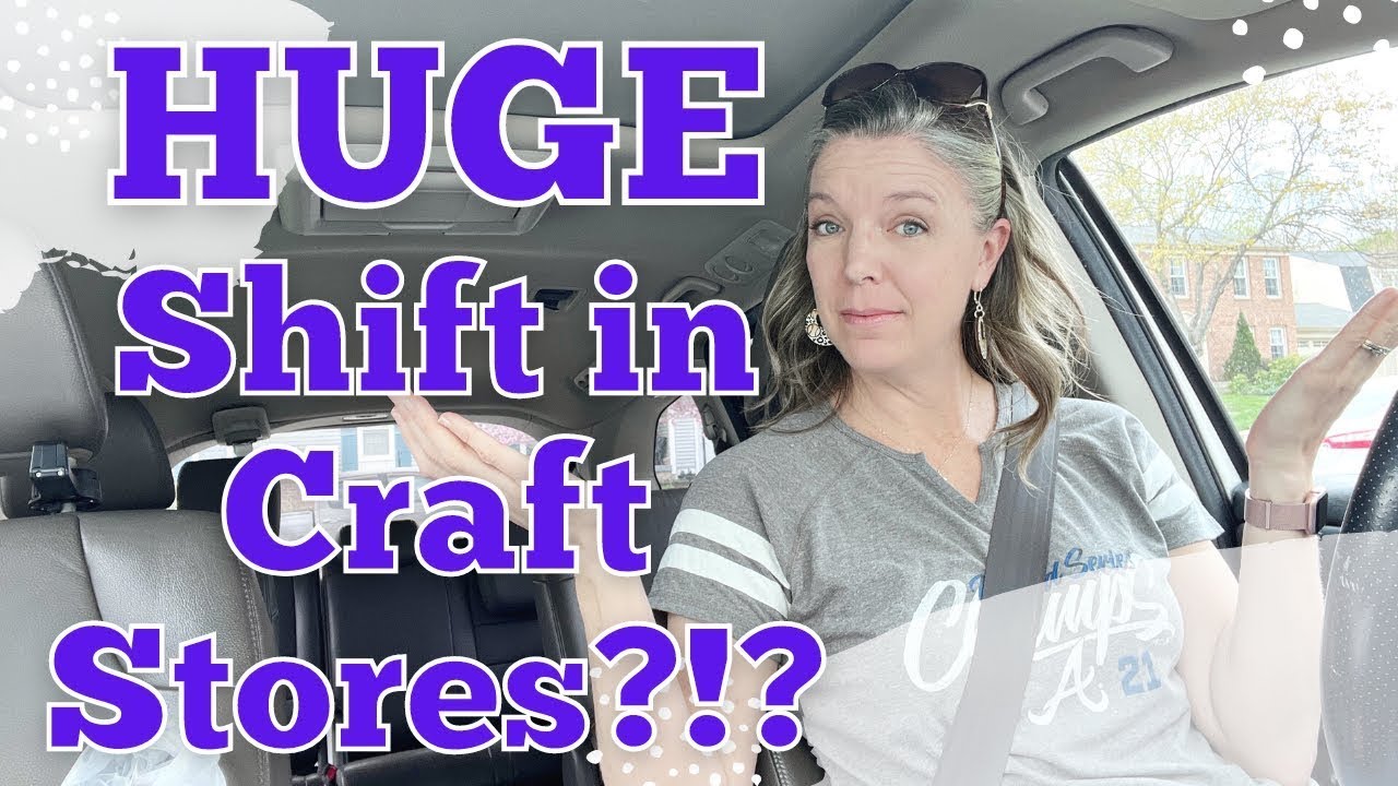 HUGE Shift in Craft Stores? || Spring Shop With Me - YouTube