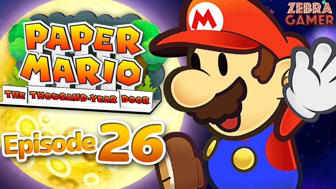 Shooting to the Moon!? - Paper Mario: The Thousand-Year Door Gameplay ...