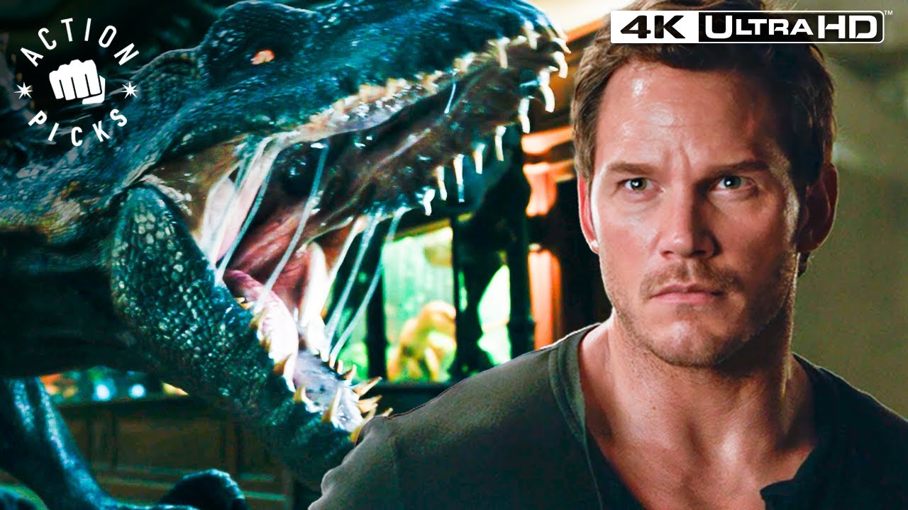 Running From the Indoraptor | Jurassic World: Fallen Kingdom - YouTube