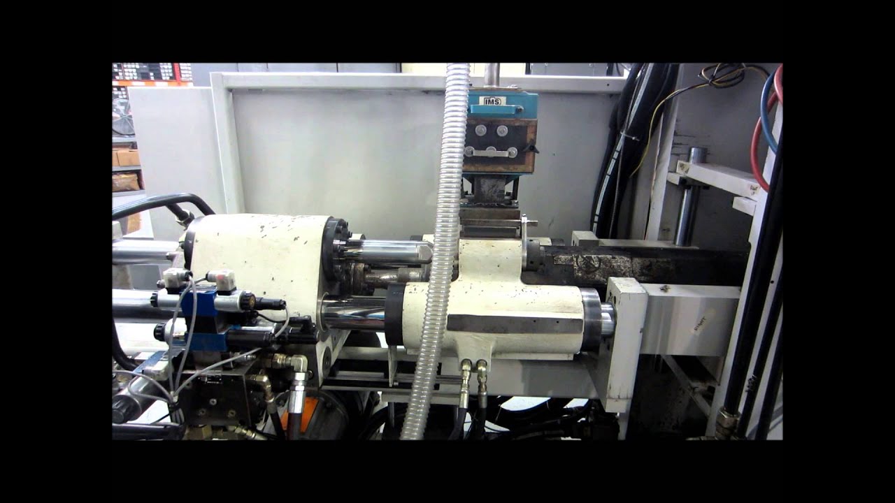 80 Ton Milacron Vertical Injection Molding Machine - YouTube