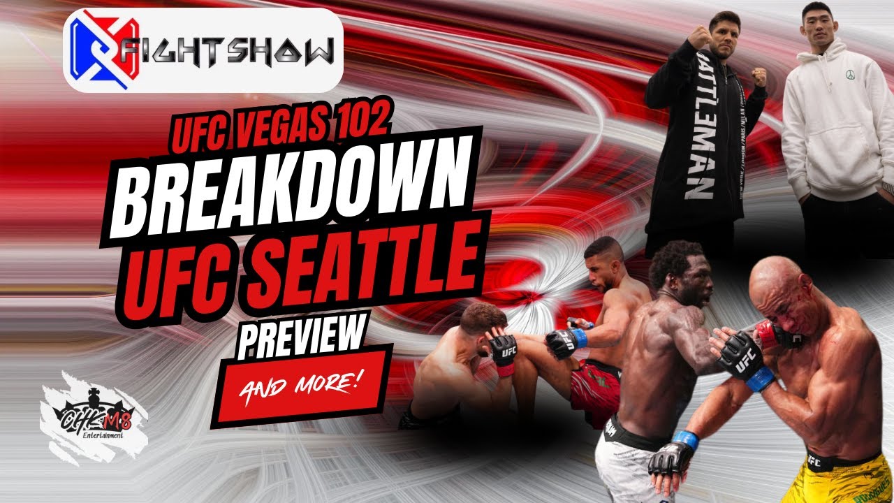 UFC Vegas 102 Breakdown, UFC Seattle Preview, and More! FightShow Ep 72 ...