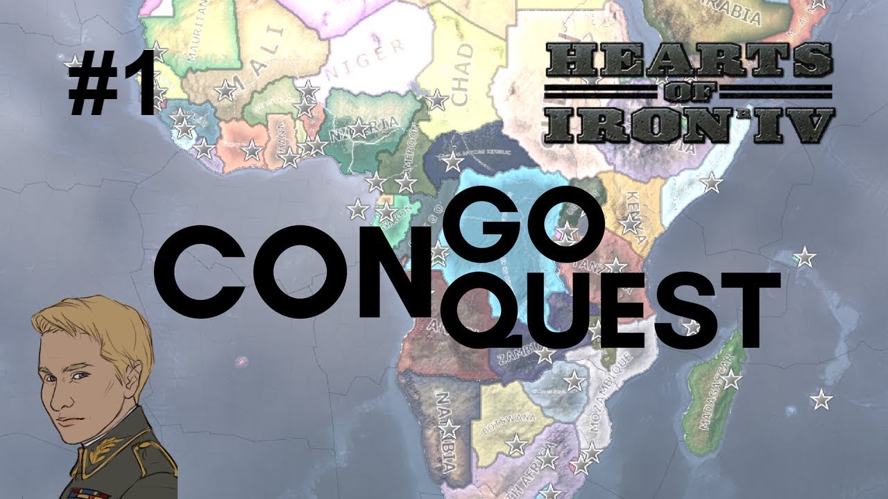 HoI4 - Modern Day - Congo Conquest - Part 1 - YouTube