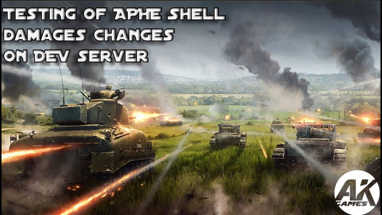 War Thunder | Testing of APHE Shell damages changes on the DEV server ...