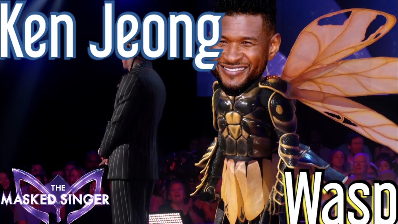 Ken Jeong Thinks Wasp Could Be Usher / The Masked Singer USA Season 12 ...