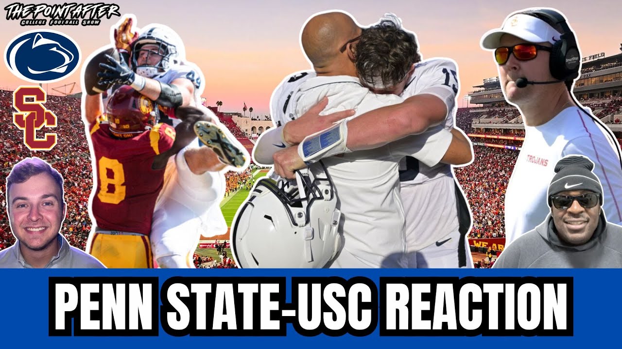 Penn State-USC Reaction: Drew Allar Leads Nittany Lions' 24-Pt Second ...