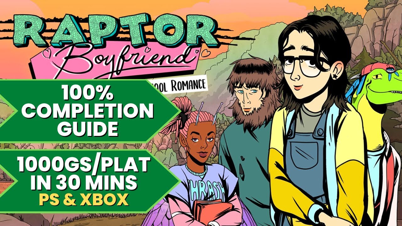 Raptor Boyfriend: A High School Romance - 100% Walkthrough Guide ...
