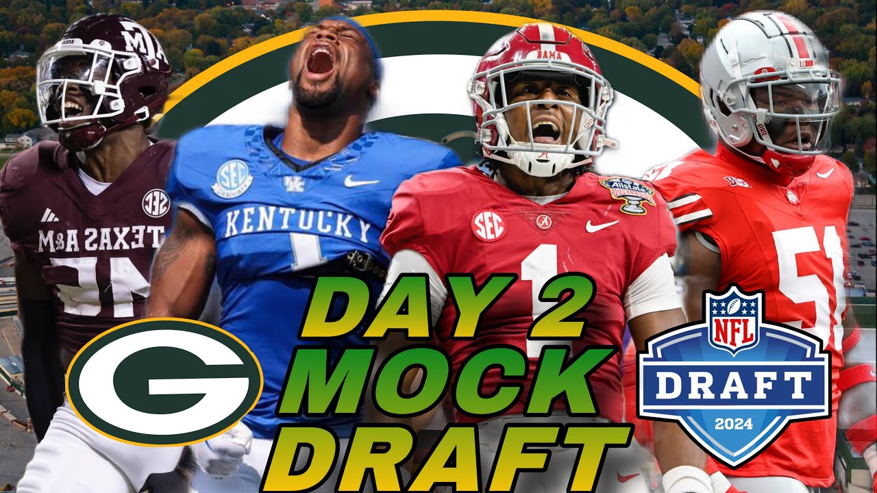 Green Bay Packers Day 2 Mock Draft - YouTube