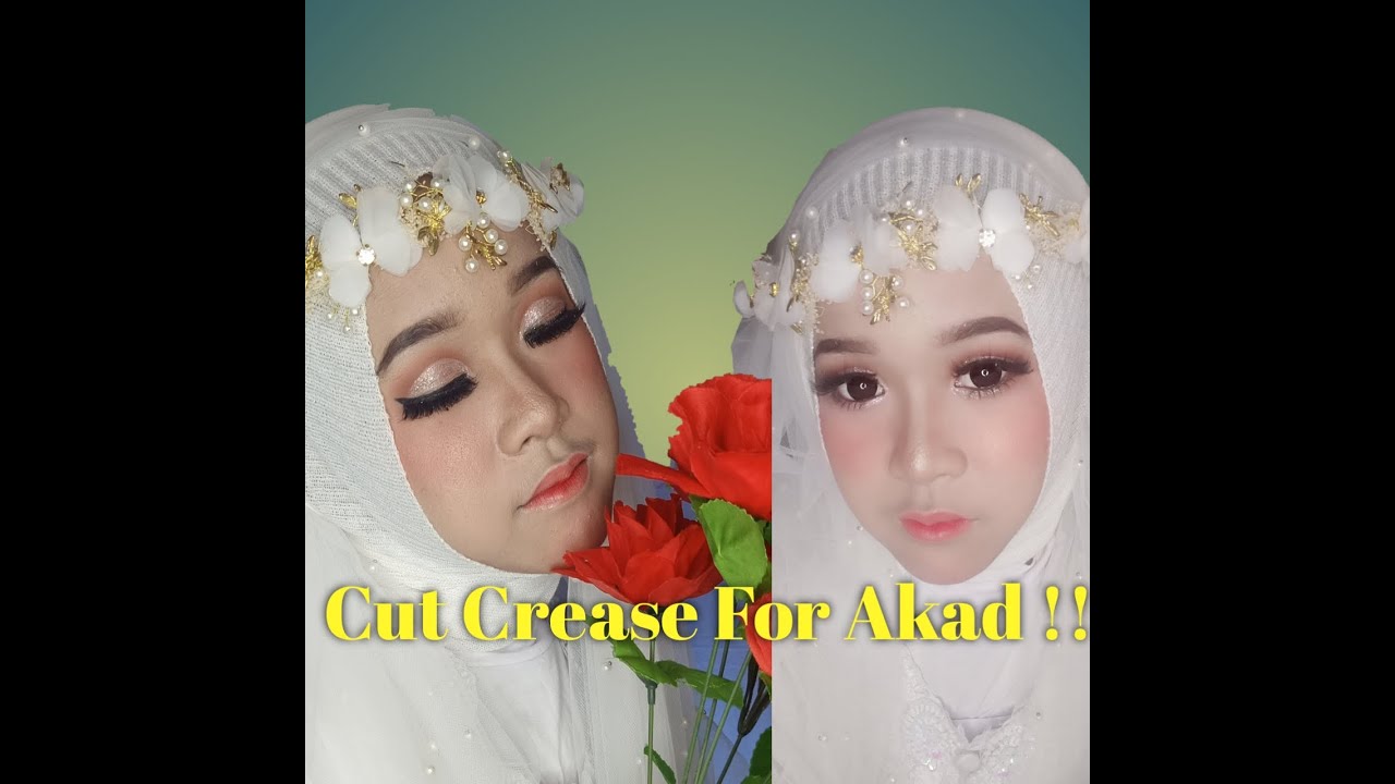 TUTORIAL MAKEUP AKAD !! TERBARUU || QUEENZA WEDDING || - YouTube