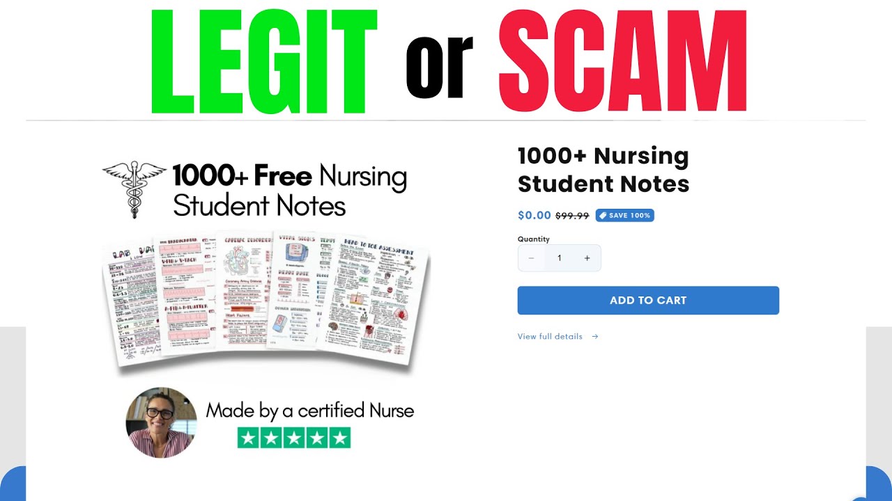 Study Nurse Notes Review - 1000+ Free Nursing Notes: Legit Or Scam ...