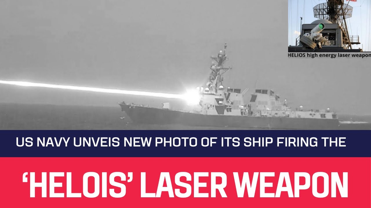 Unveiling the US Navy’s HELIOS Laser Weapon - YouTube