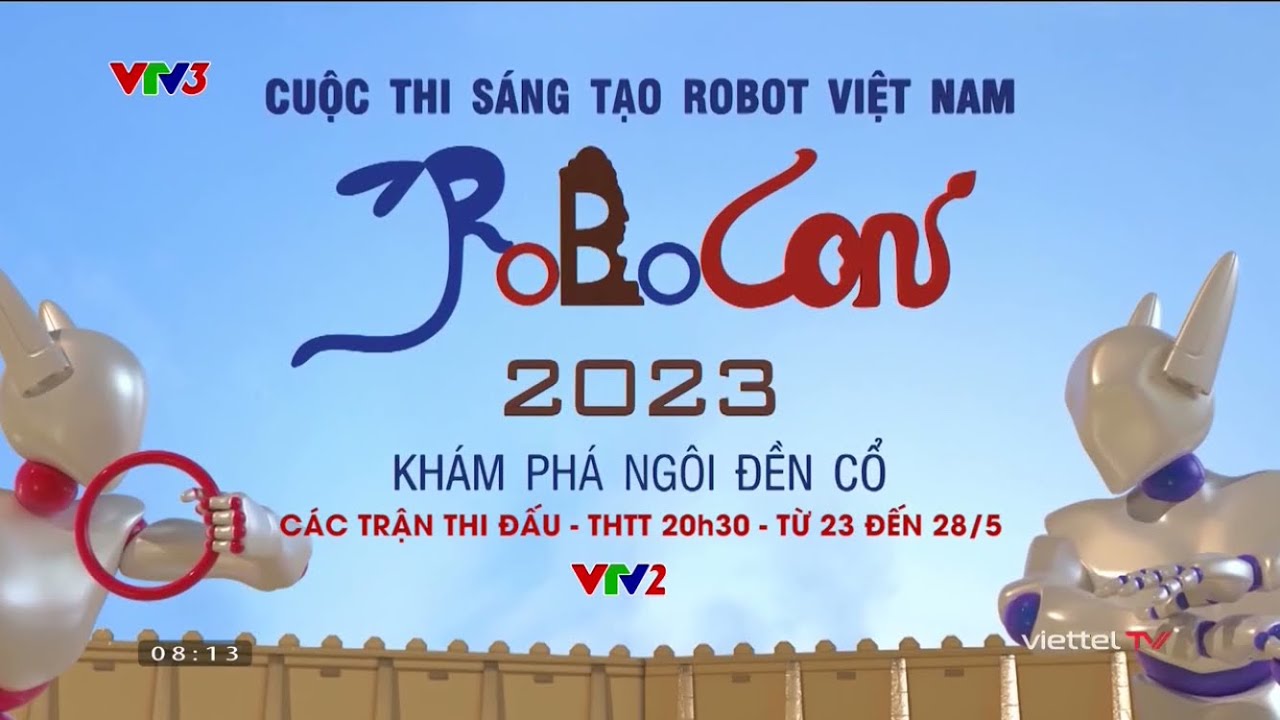ABU Robocon Việt Nam 2023: Các Trận Thi Đấu Vòng 1/8 Cuộc Thi Sáng Tạo Robot Việt Nam | 27/05 ...