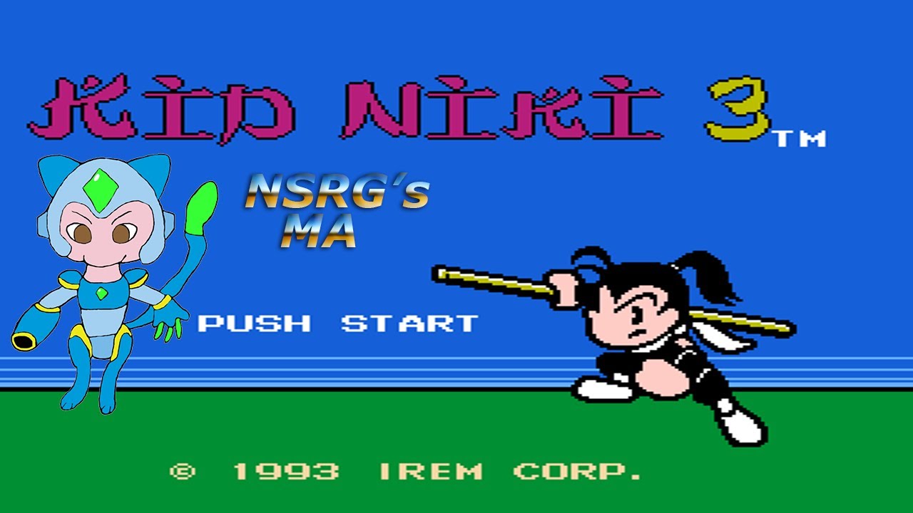 8-Boss Theme (Kid Niki 3)(NES) - YouTube