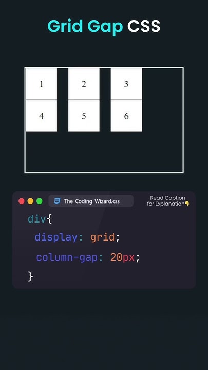 grid gap css #coding #webdevelopment #webdesign - YouTube