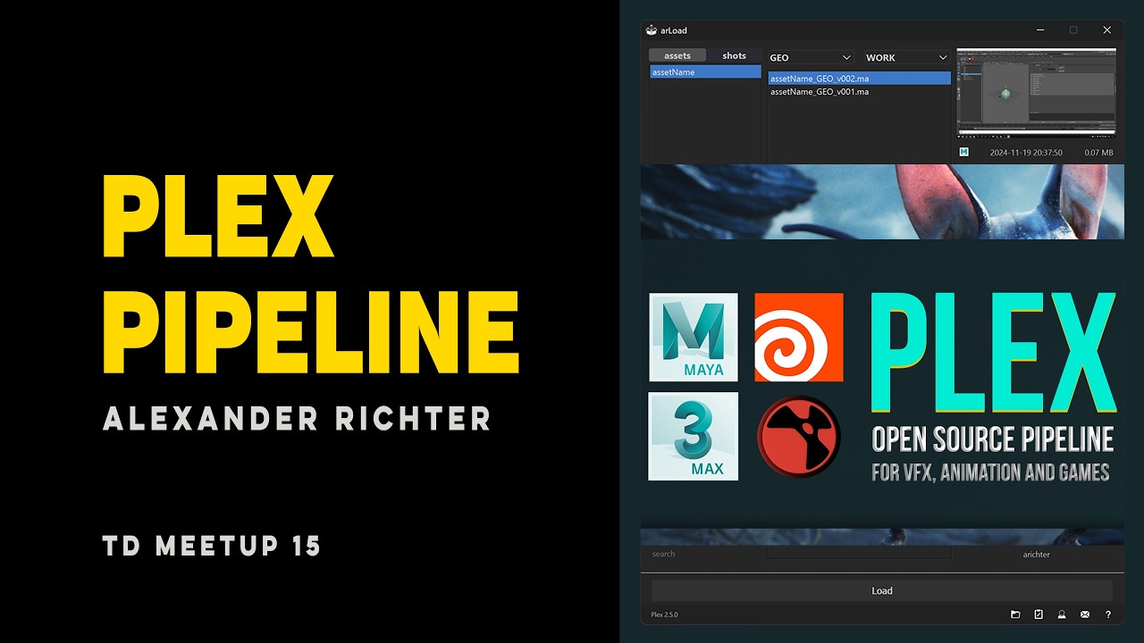 Open Source Pipeline Plex | TD Meetup 15 - YouTube