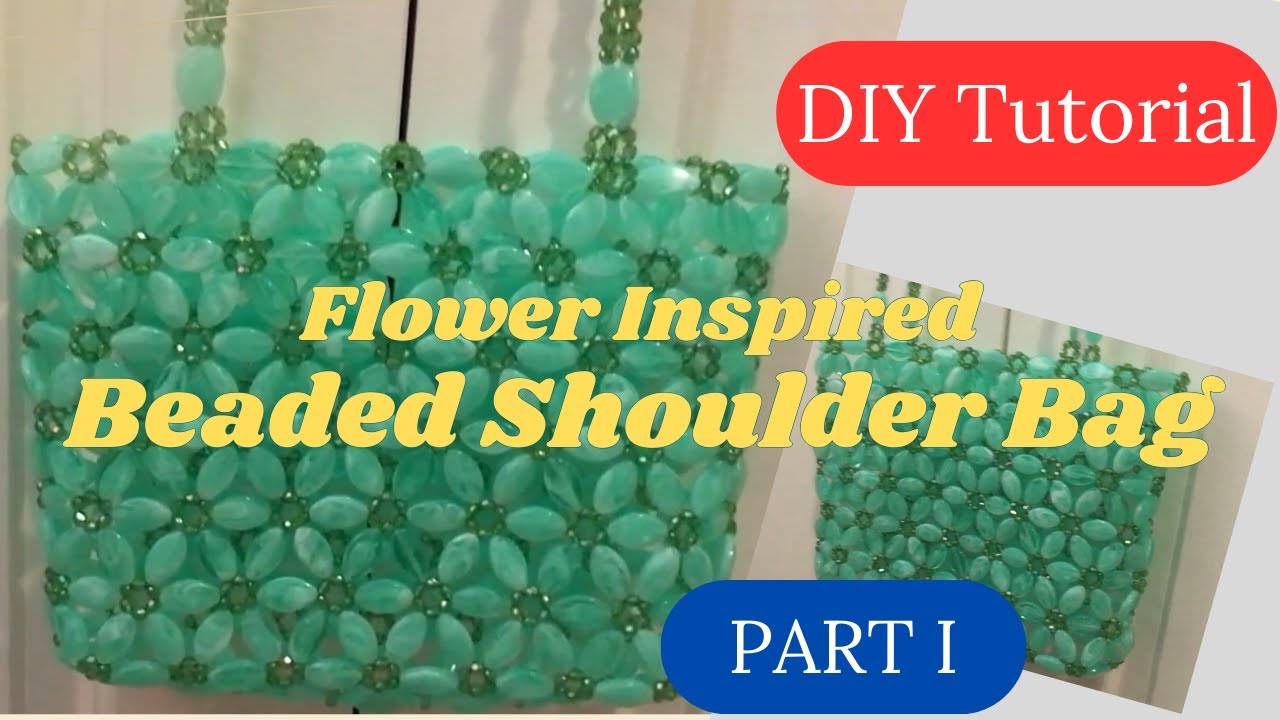 How to Make a Beaded Bag Part 1, DIY Bead Bag Tutorial for Beginners # ...