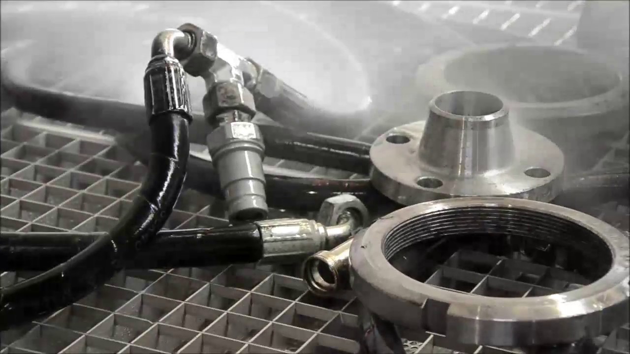 ALUMINIUM INJECTION MOLD CLEANING - YouTube