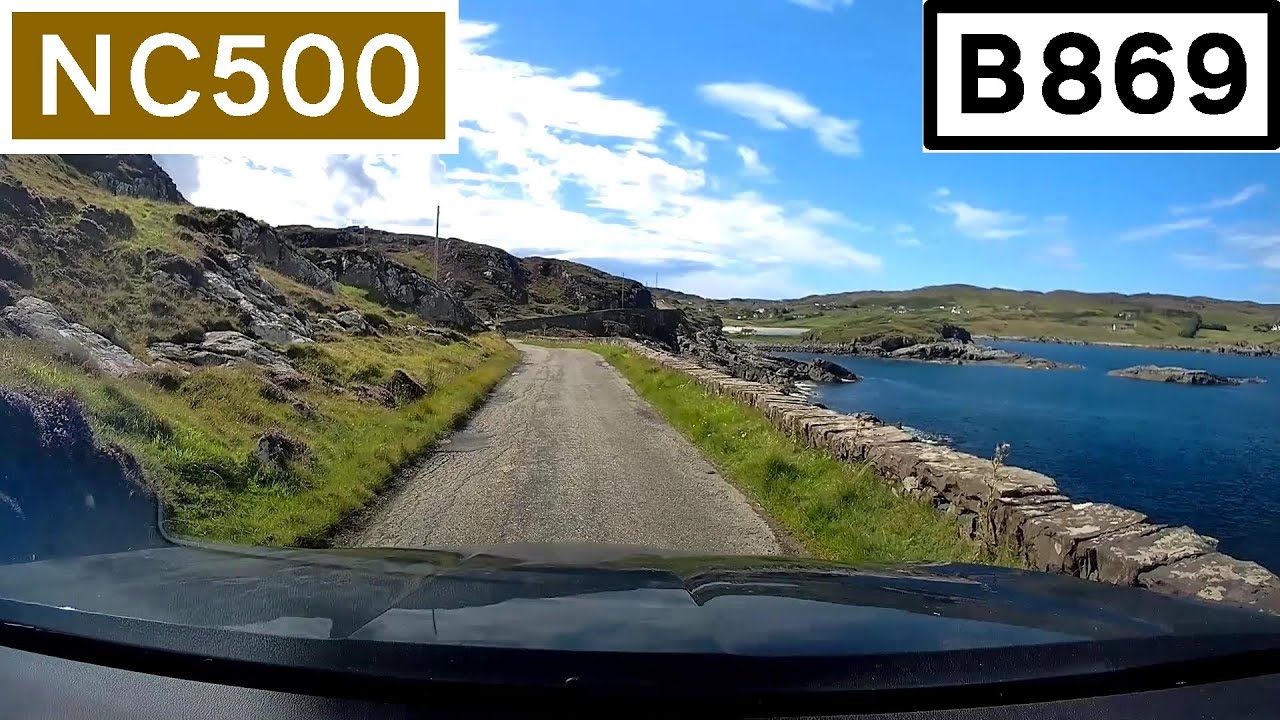 North Coast 500: B869 - Drumbeg to Stoer - YouTube