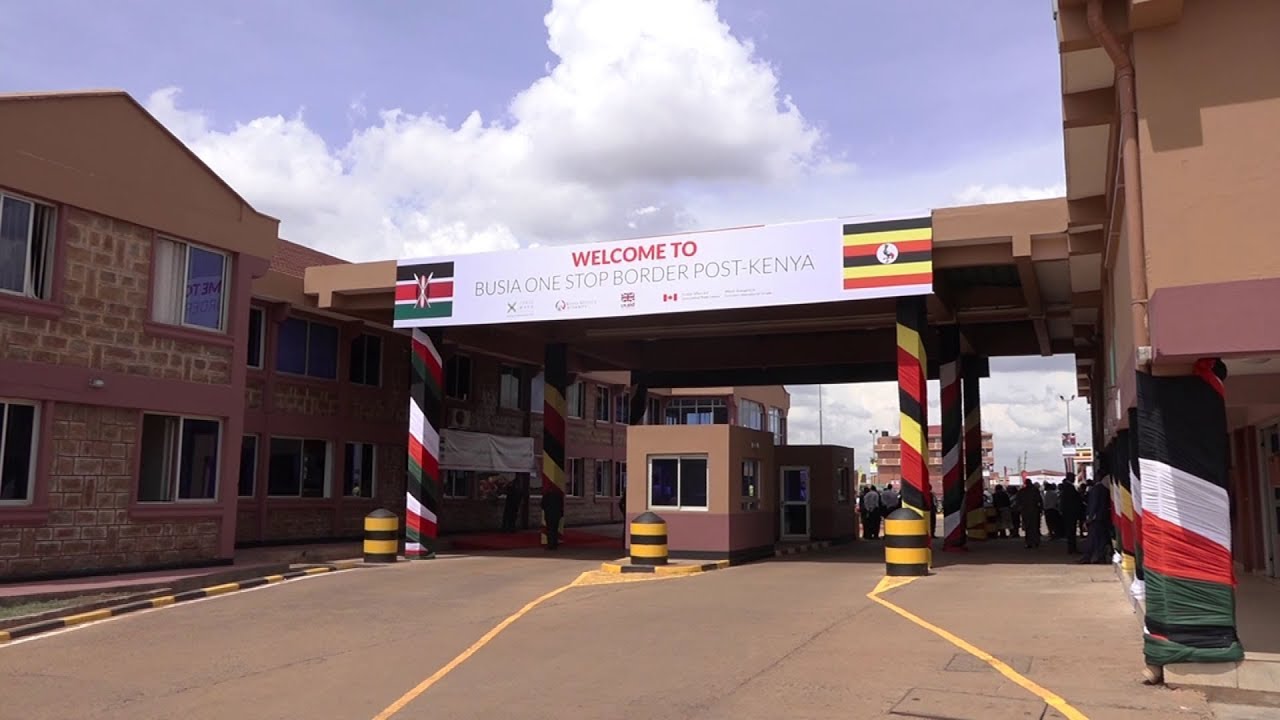 BUSIA ONE STOP BORDER POST COMMISSIONED - YouTube