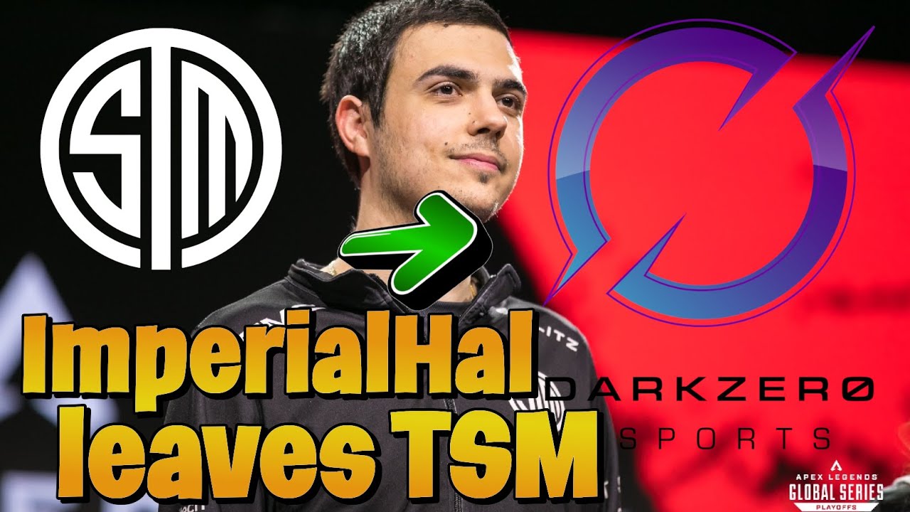 ImperialHal verlässt TSM und wechselt zu Dark Zero Apex Legends - YouTube