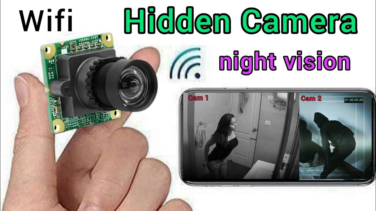 WiFi Spy Camera | Wireless Hidden CCTV Camera | HD IP Camera ...