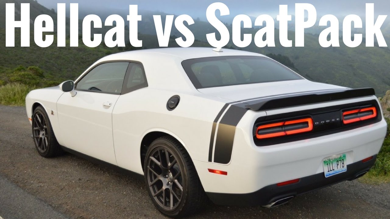 2016 Challenger ScatPack Review!! My Hellcat V.S. A ScatPack .. Which ...