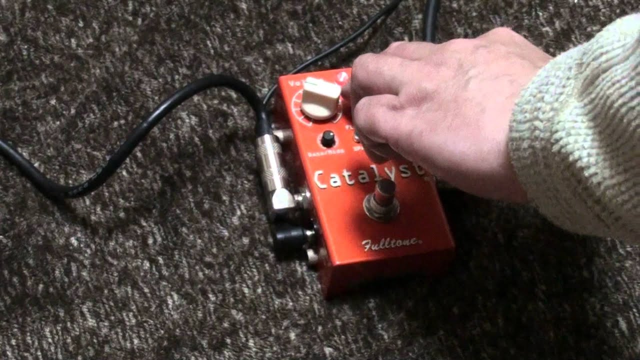 Fulltone Catalyst Sound Test & Play Lespaul - YouTube