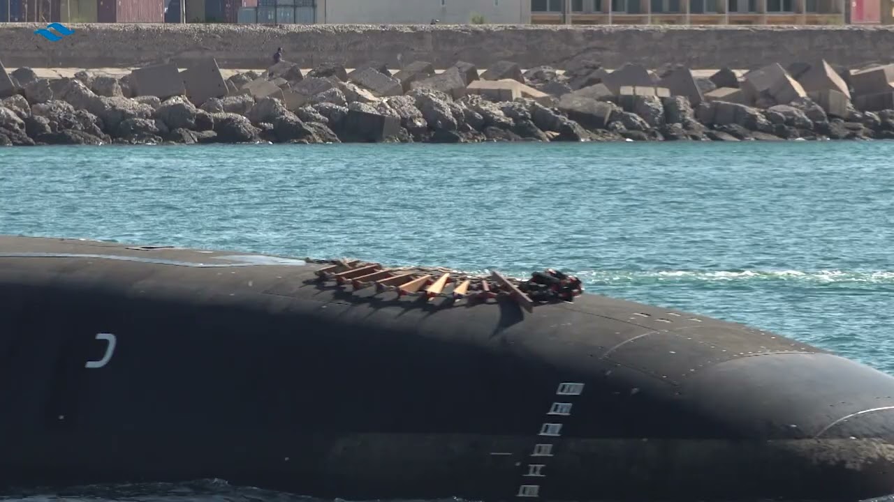 NAVANTIA Cartagena: S81 pruebas de mar. planos desde tierra (27 may ...