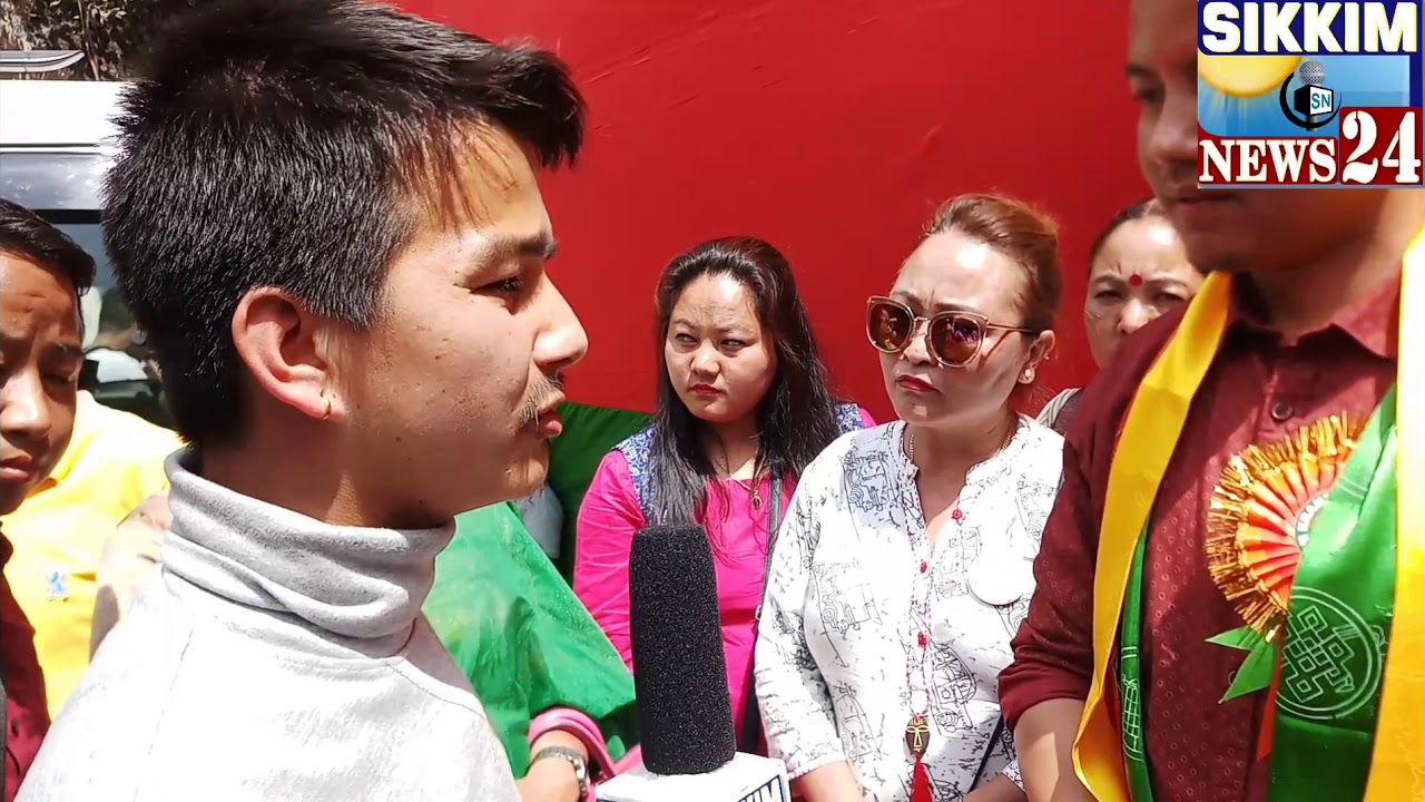 SKM/Indra Hang Subba/MP Candidate - YouTube