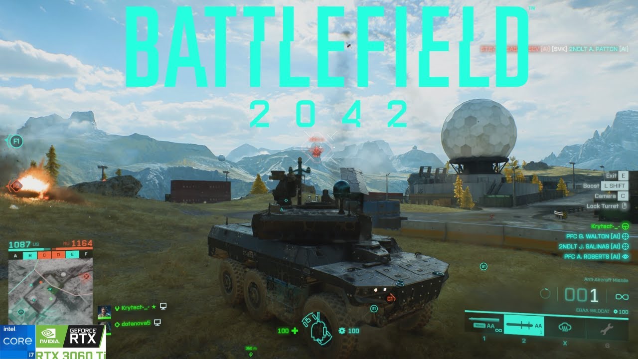 Battlefield 2042 - EBAA Wildcat RTX3060 Ti) - YouTube