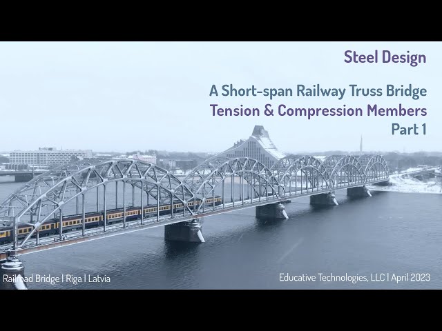Design Of Steel Railroad Bridges ASTM Steel Truss Bridge With Flexible