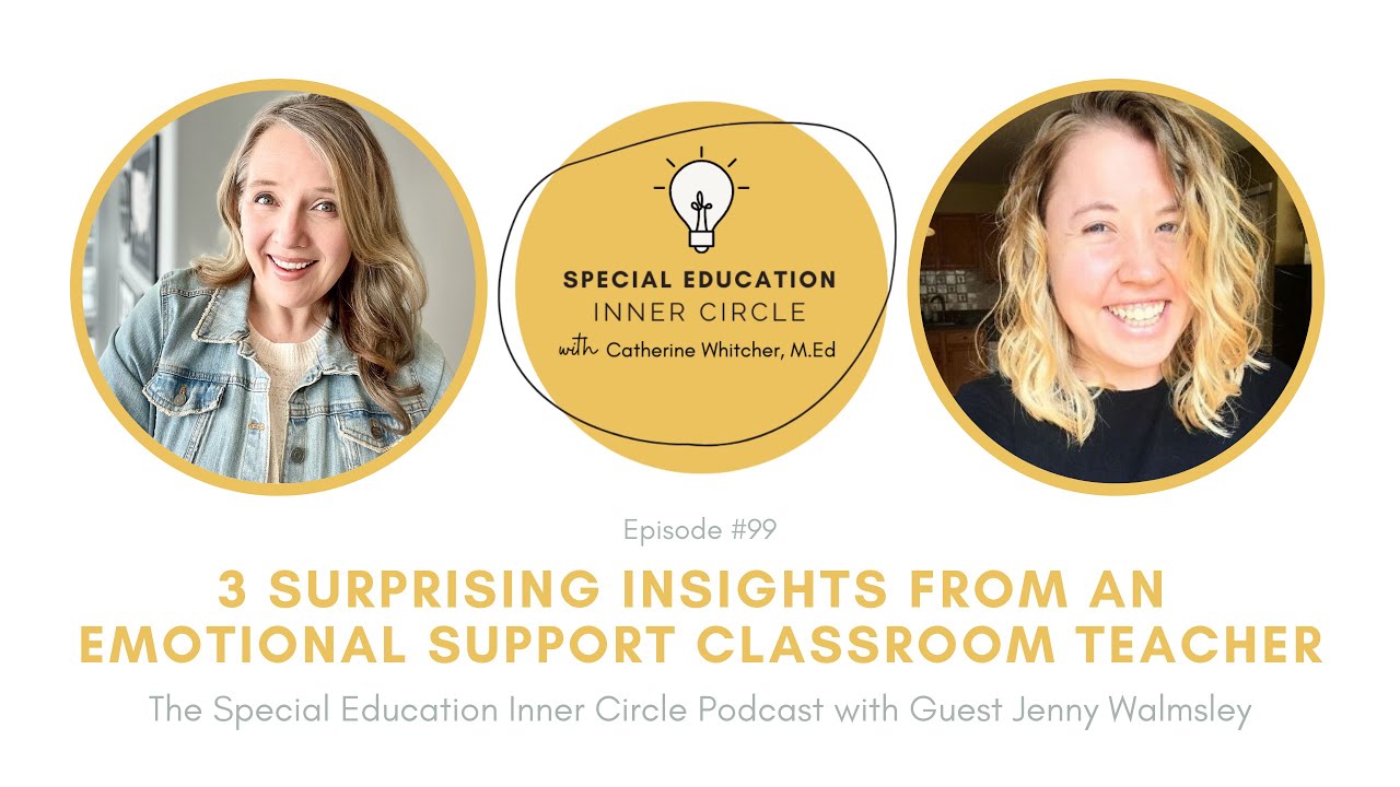 3 Surprising Insights from an Emotional Support Classroom Teacher (Ep ...