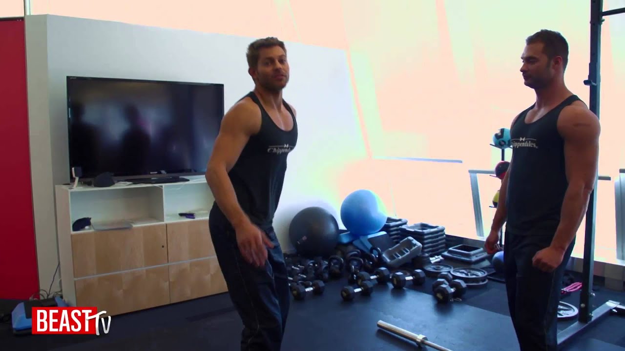 Chippendales Holiday Workout Guide - YouTube