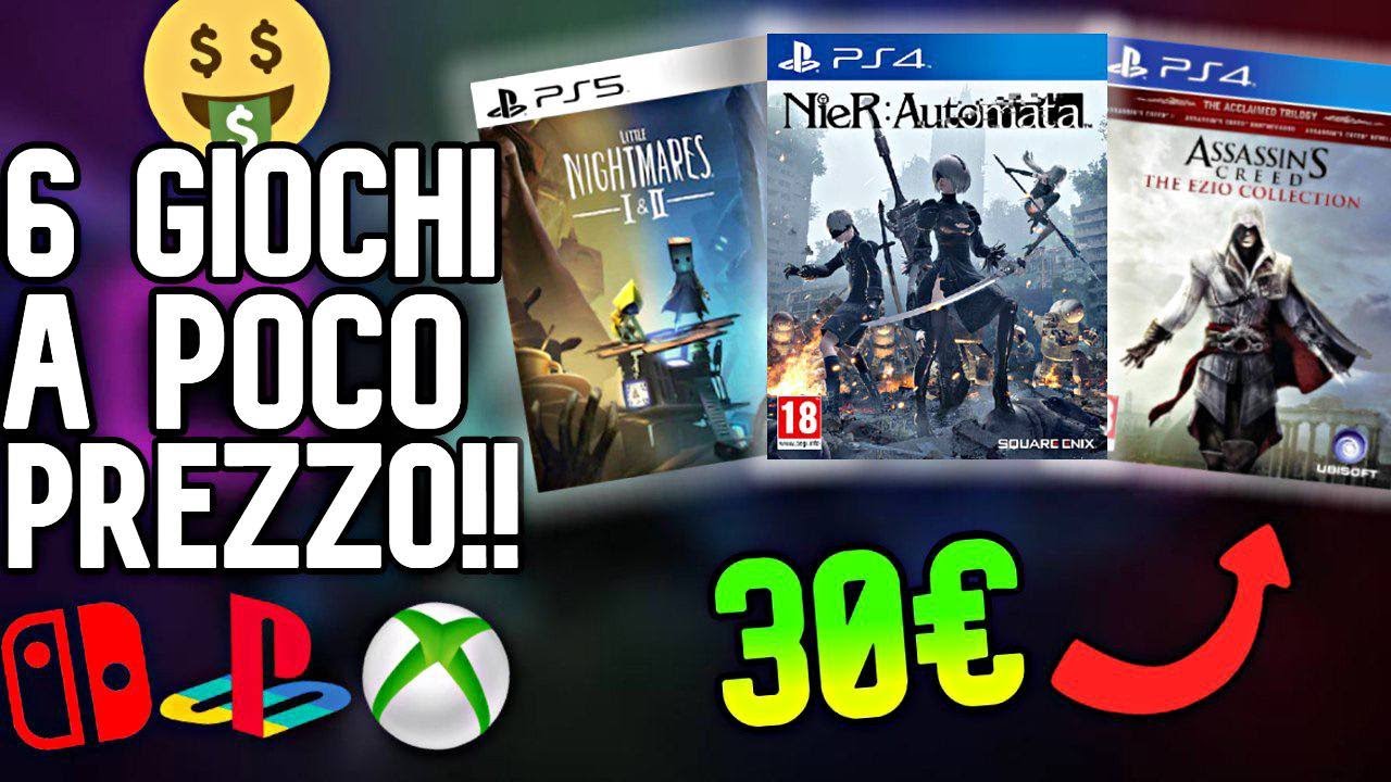 6 GIOCHI DA RECUPERARE A POCO PREZZO!! - YouTube