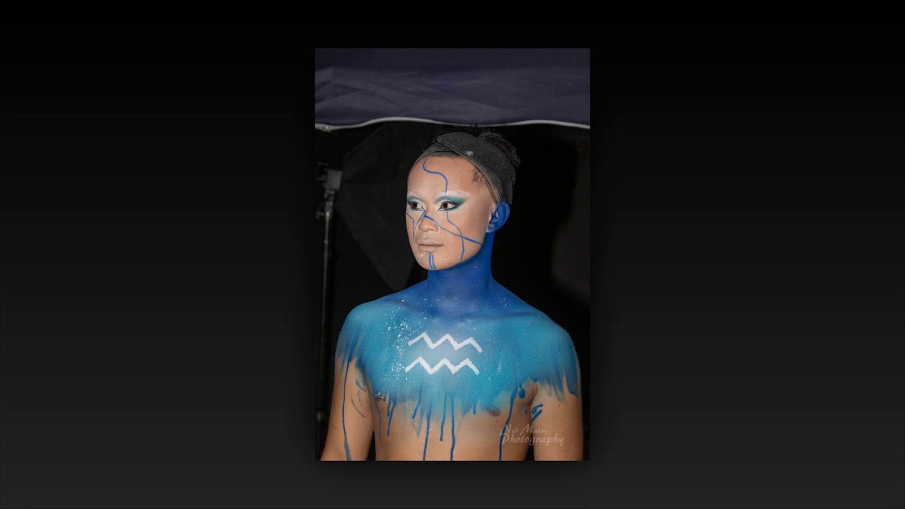 irish body painting - YouTube