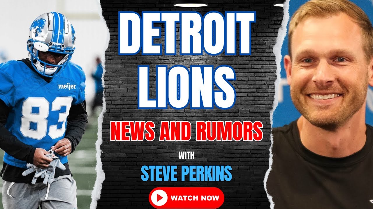 Fresh Detroit Lions Updates: Scorching News and Rumors! - YouTube