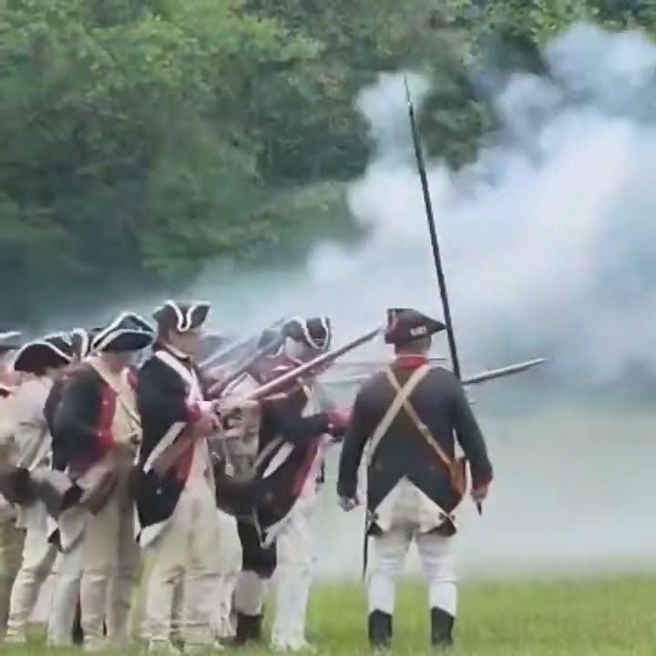 #short Mt. Vernon… Volley fire from the American Lines… - YouTube