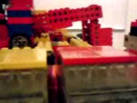 Lego car assembly line - YouTube