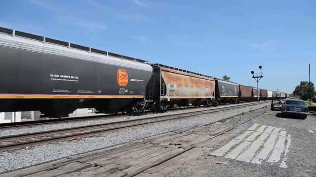 KCS Lines y KCSM, AC4400CW 4576, 4594, ES44AC 4716 en Bocas, San Luis ...