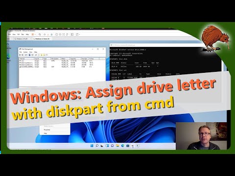 Diskpart – Assign drive letters from command line
