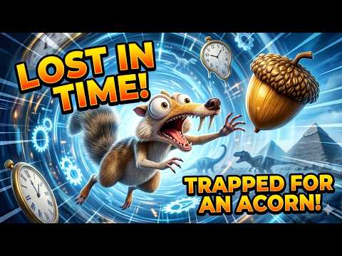 Scrat Gets Stuck in an Infinite Time Loop! 🐿️⏰ | Ice Age Classic Scene