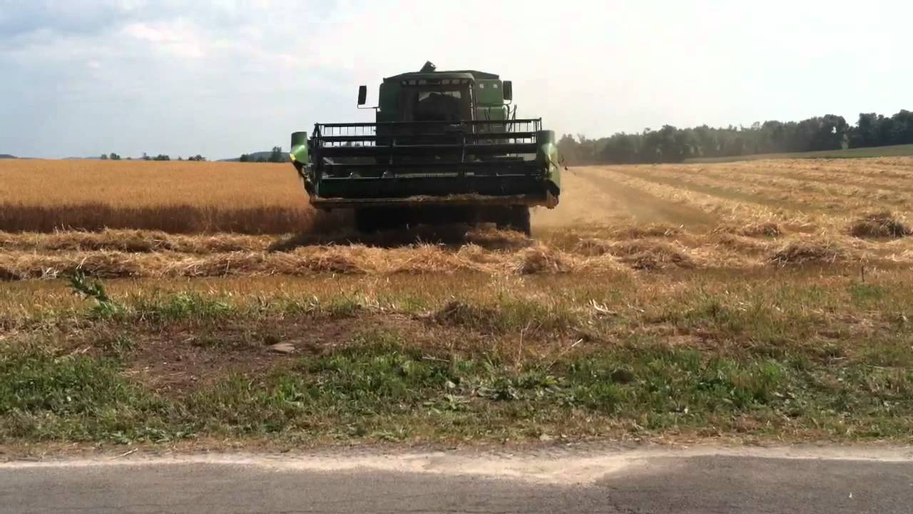 Oat Harvest 2012 - YouTube