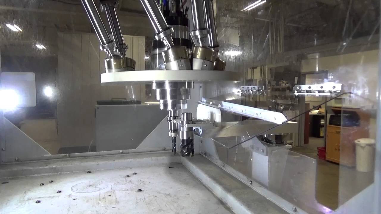 Hexapod Tool Change - YouTube