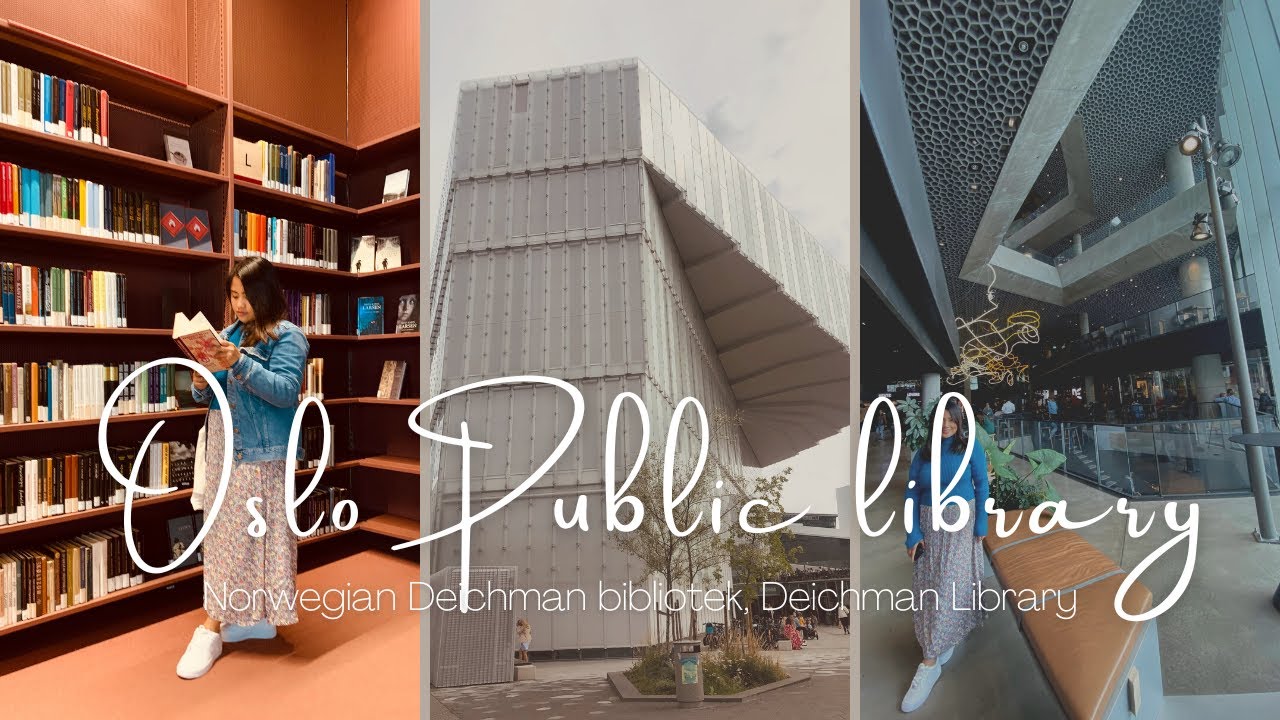 A quick tour of Public Library in Oslo Norway(Deichman Bjørvika, Oslo ...