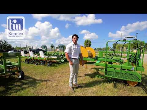 Plastic Mulch Retriever by Kennco Manufacturing - YouTube