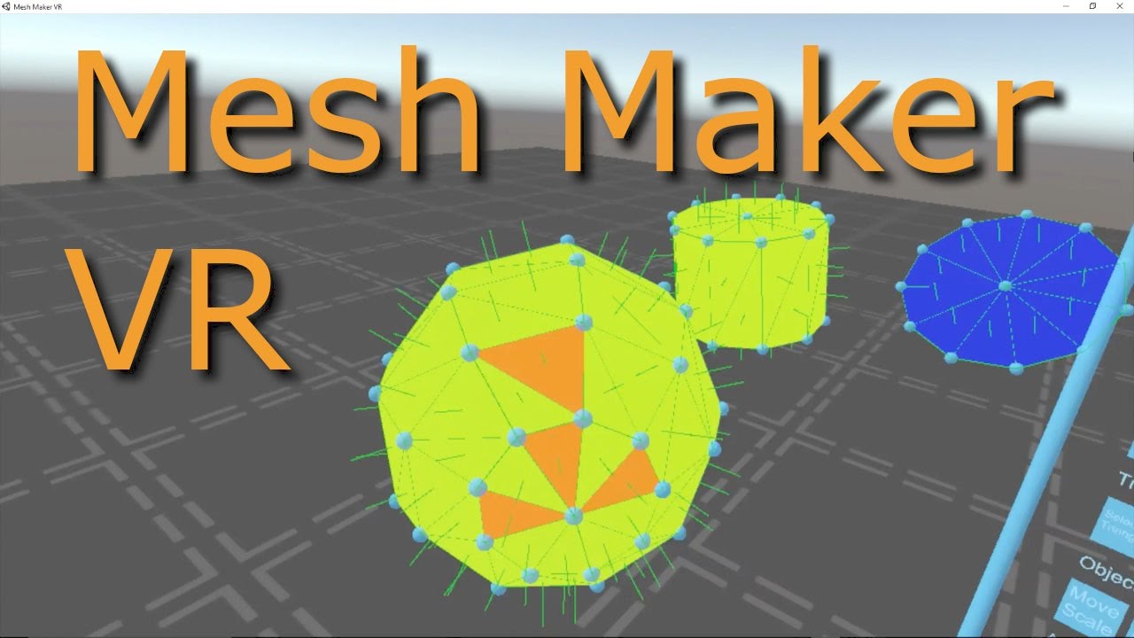Mesh Maker VR - Colors, Sky, and Primitives - YouTube