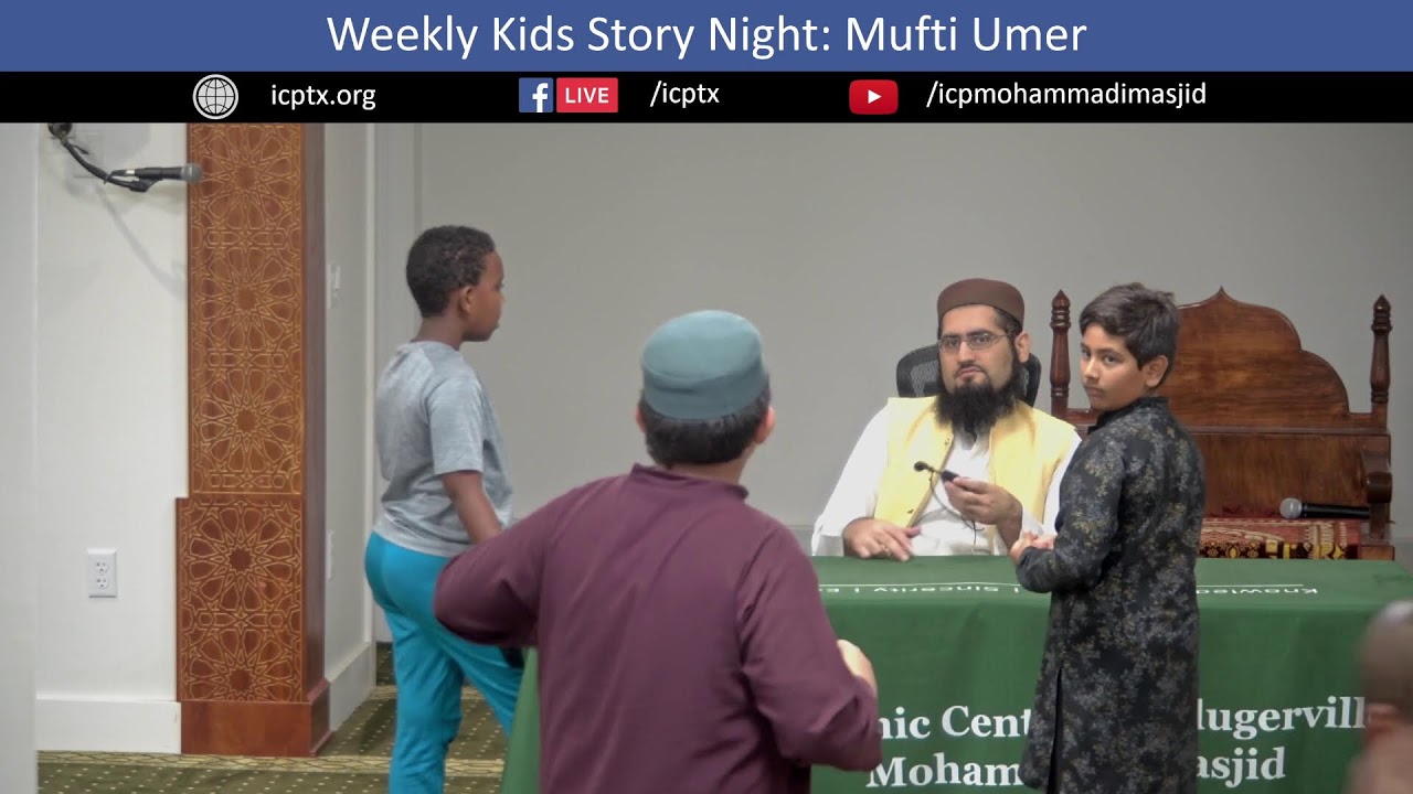 Kids Story Night - Mufti Umer - The Glorious Quran - YouTube