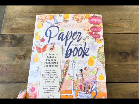 Daphne’s Diary 2026 Paper Book Flip Through 
