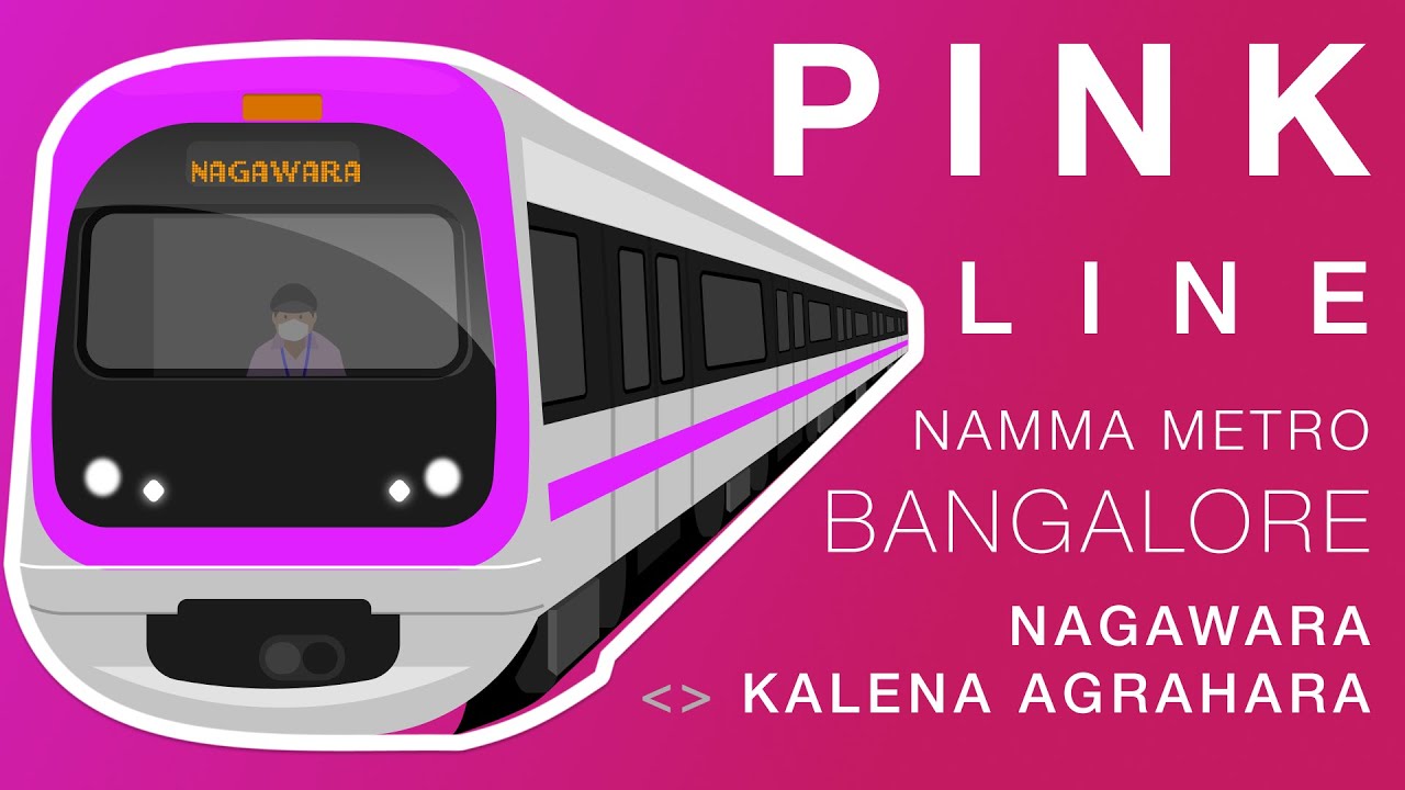 Pink Line Namma metro Bangalore - YouTube