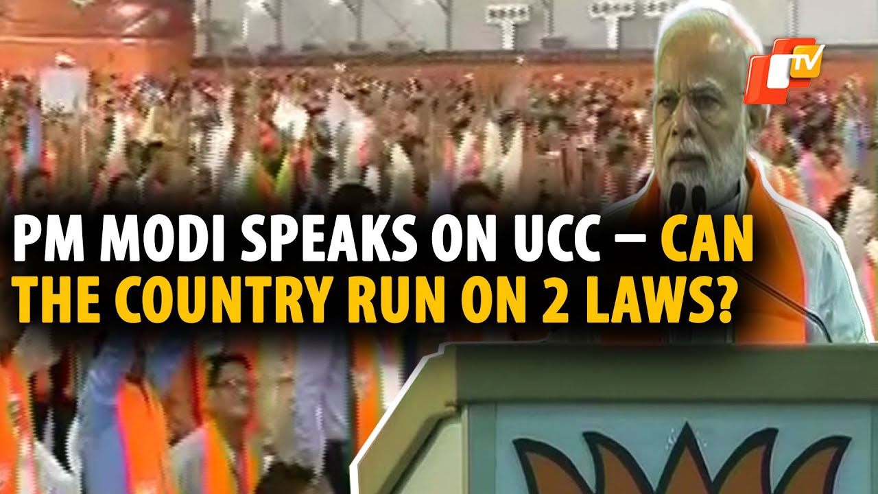 PM Modi's Big Statement On UCC, Can Country Run On 2 Laws? Supreme ...